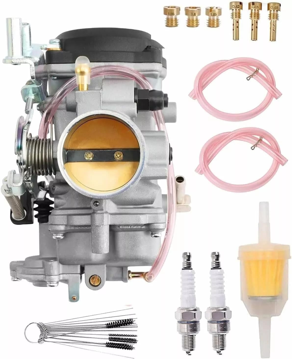 CV40 Carburetor for Road King Super Glide/Softail/Dyna & FXR/Touring ...