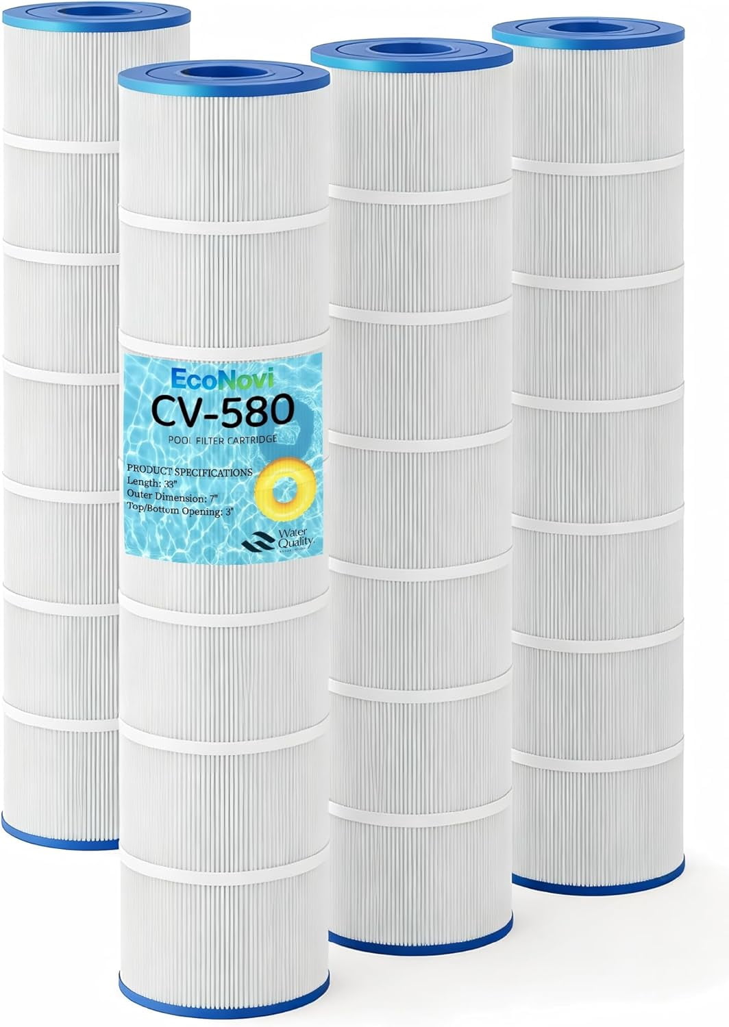 CV580 Pool Filter Cartridges, Compatible with Jandy CL580 & CV580 ...