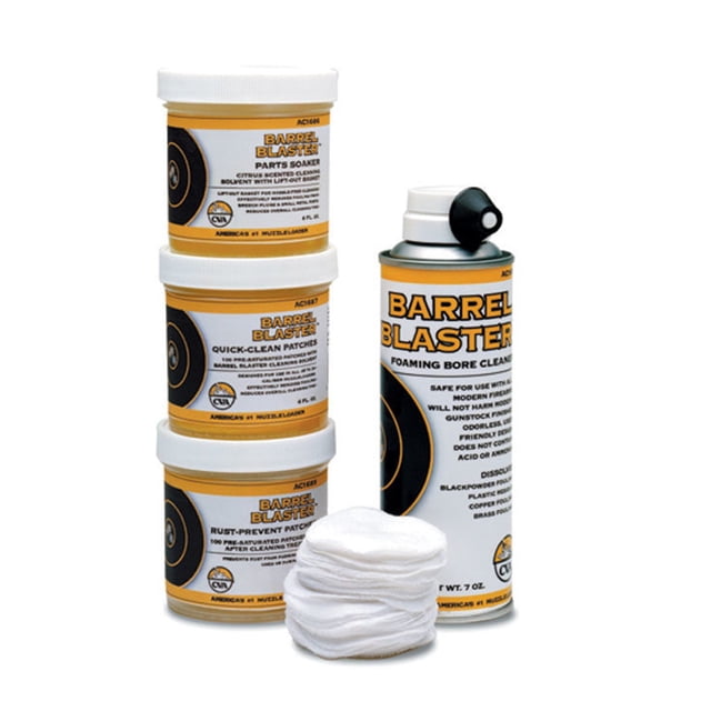 CVA Muzzleloader Cleaning Kit - Barrel Blaster System Value Pack with ...