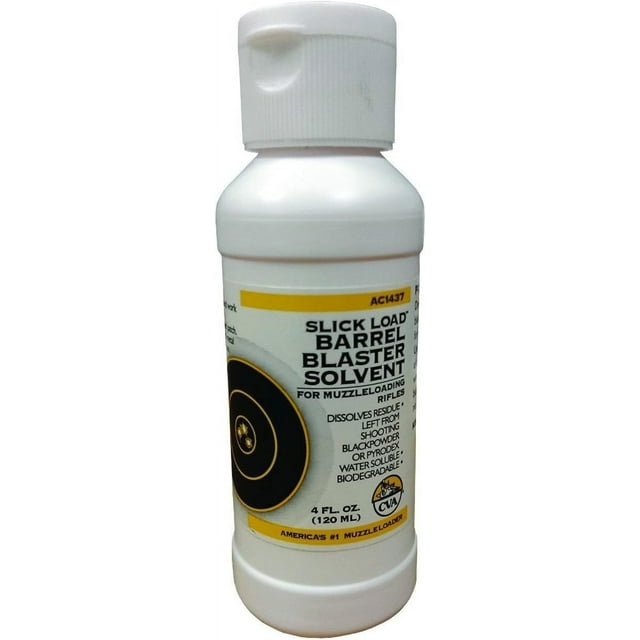 CVA Slick Load Barrel Blaster Solvent Muzzleloading Rifles, 4 Ounces ...