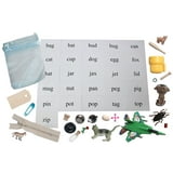 Curious Minds Busy, CVC Alphabet Object Set for Kids Learning Phonics ...