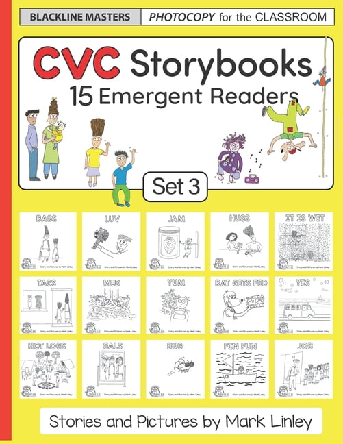 CVC Storybooks: SET 3: Teacher Edition (Paperback) - Walmart.com