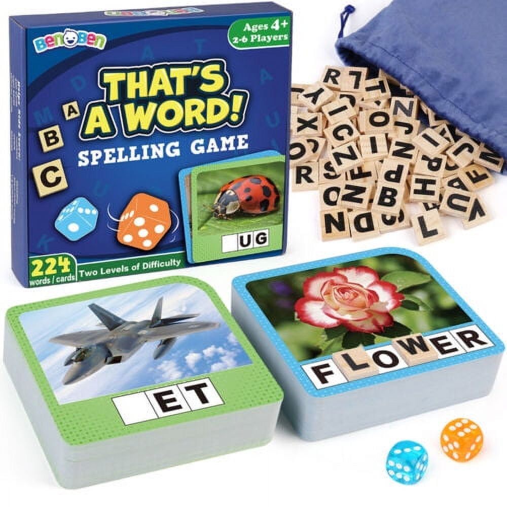 CVC Word Spelling Games with 224 Sight Words Flashcards Word Builder ...