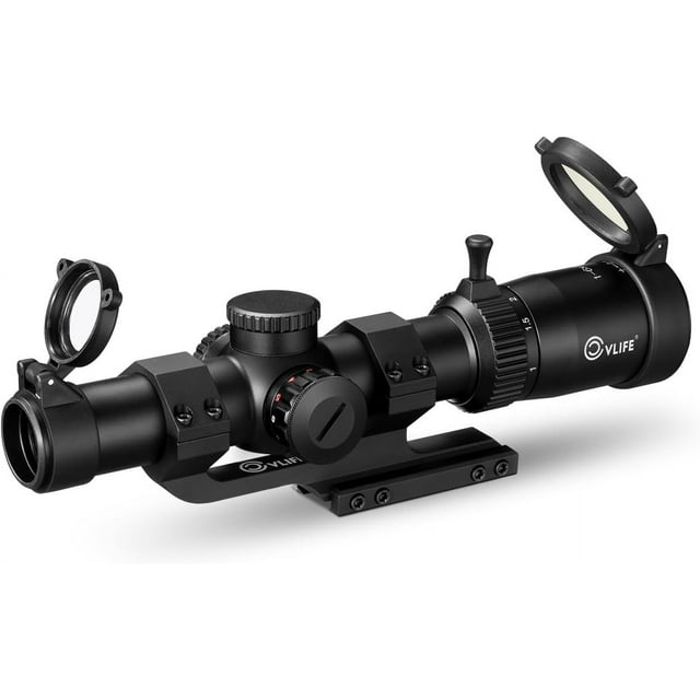CVLIFE 1-6x24 LPVO Scope with 30mm Cantilever Mount ,Second Focal Plane ...