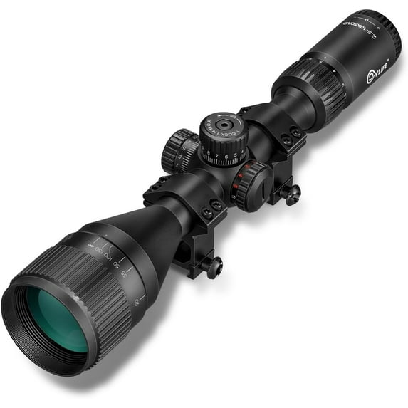 CVLIFE 2.5-10X50 AO Scope for Hunting Rifles, Medium to Long Range ...