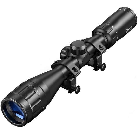 Free Shipping! CVLIFE 3-9x40AO Scope with 20mm Mounts, Adjustable ...
