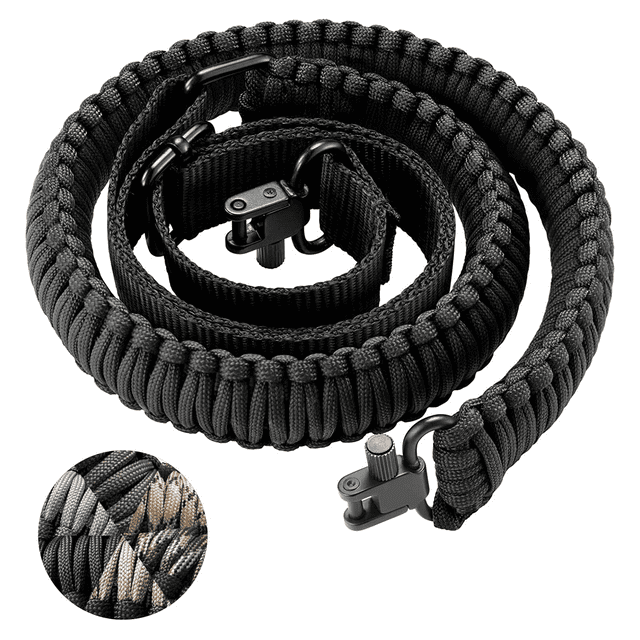 CVLIFE Rifle Sling 550 Paracord Sling 2 Point Sling with Tri-Lock ...