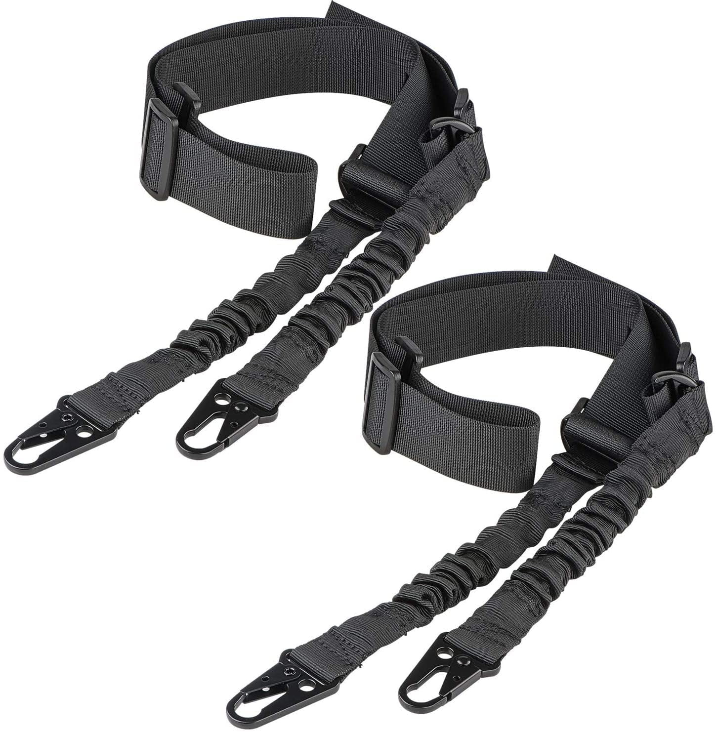CVLIFE Sling with Length Adjuster Traditional Sling, Black 2 Pack ...