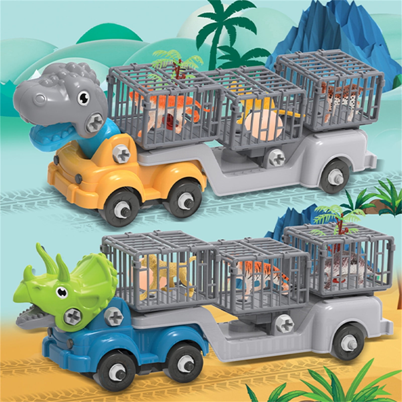 CVLNCYCLING Car Toys for Boys 3-6 Years, Kids' Play Cars & Race Cars ...