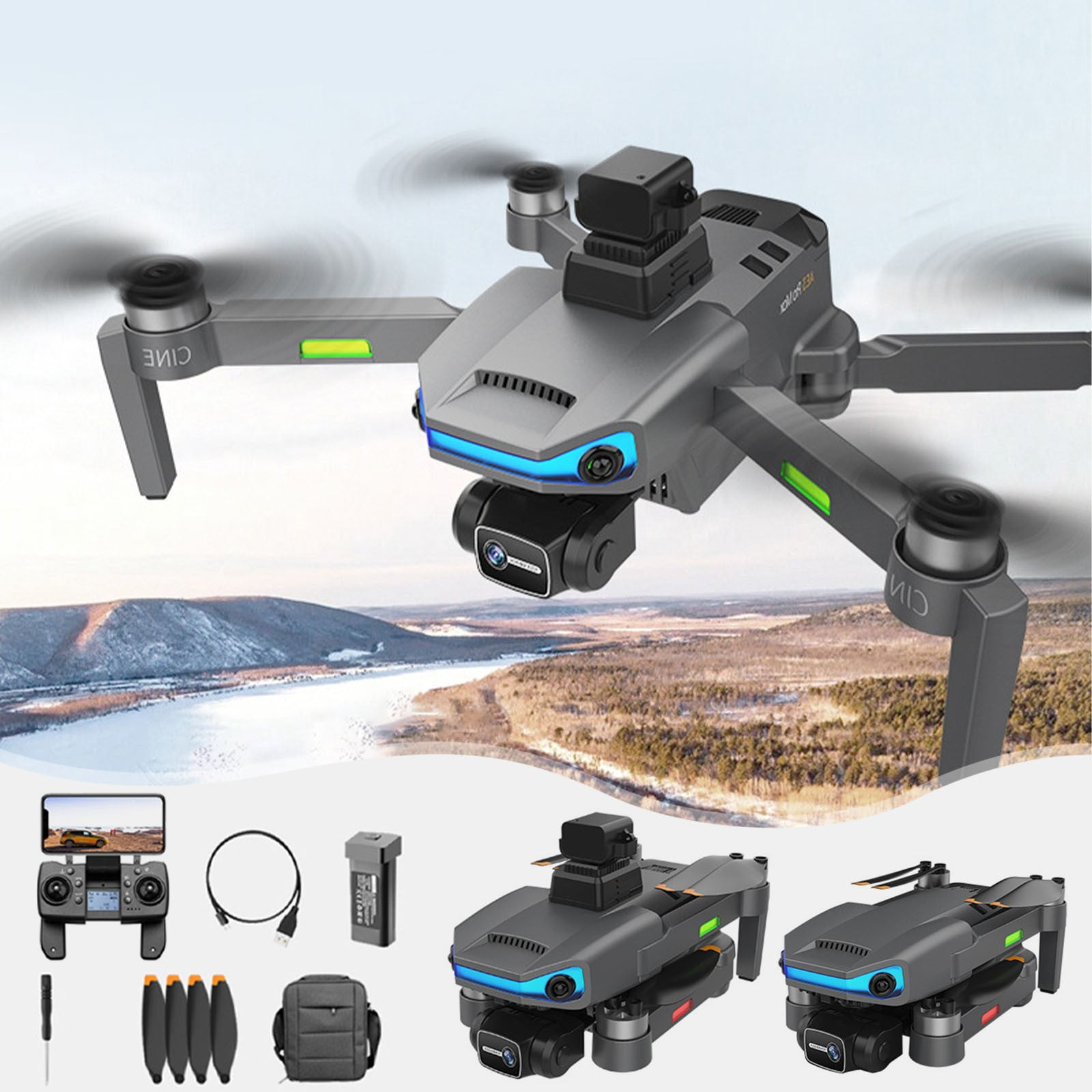 CVLNCYCLING Clearance Drones with Camera for Adults ,Drones With ...