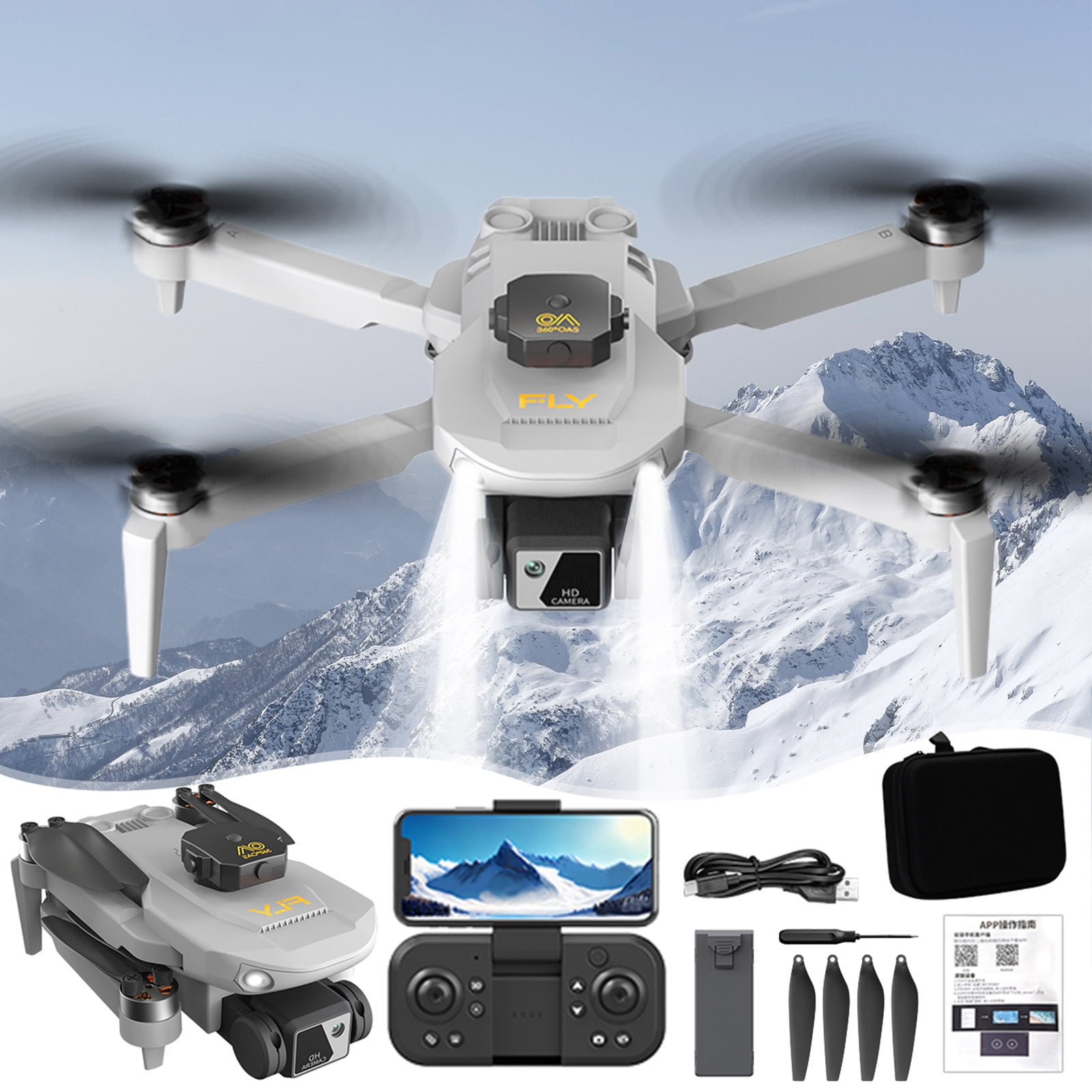 CVLNCYCLING Clearance Drones for Kids with Camera,New Brushless Drone ...