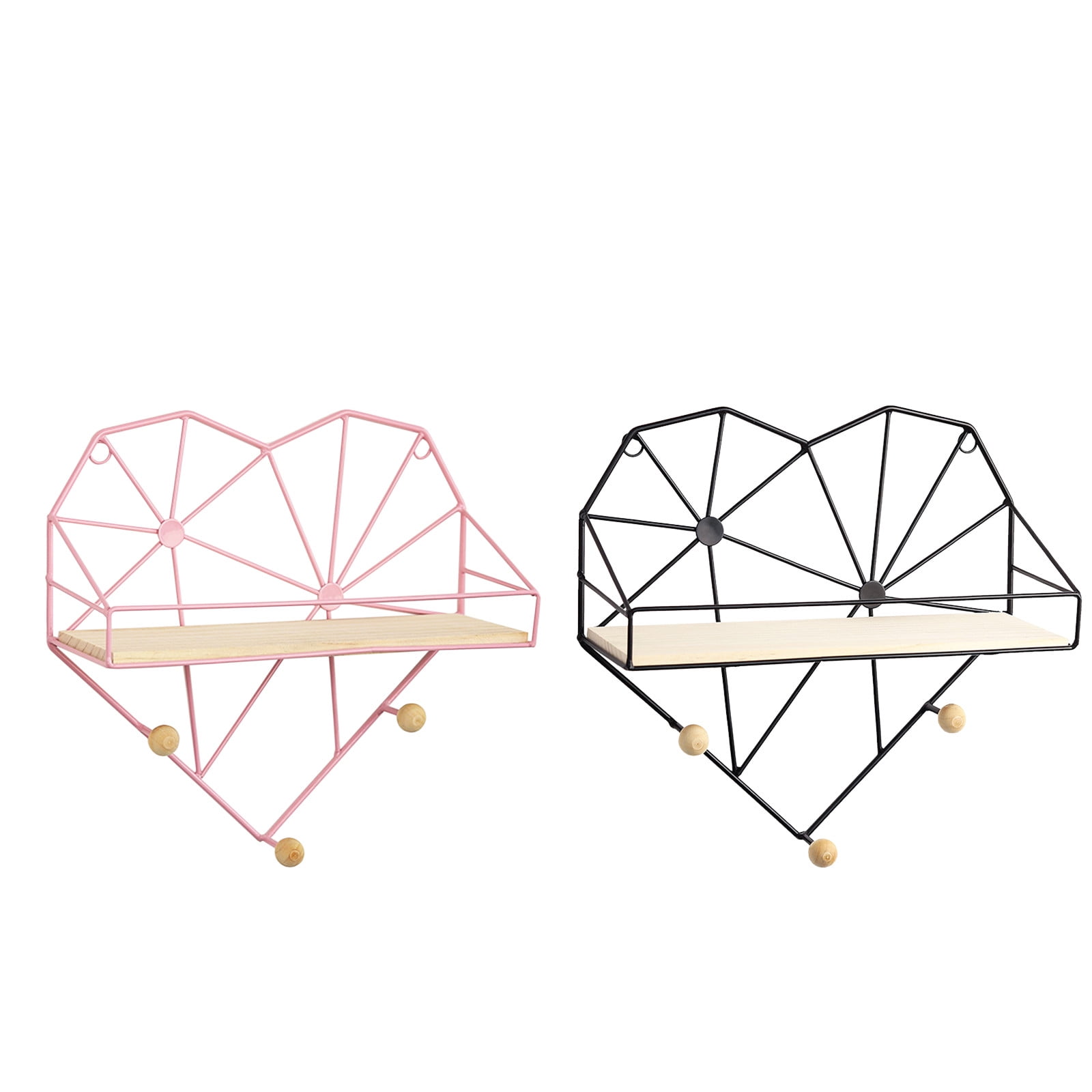 CVLNCYCLING Clearance Floating Shelves for Wall Cute Heart Design ...