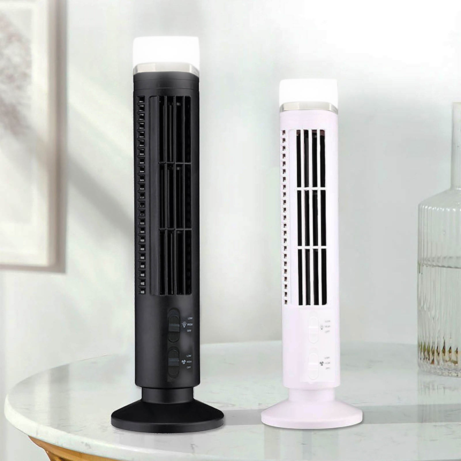 CVLNCYCLING Clearance Rechargeable Tower Fans with Remote Control,Tower ...