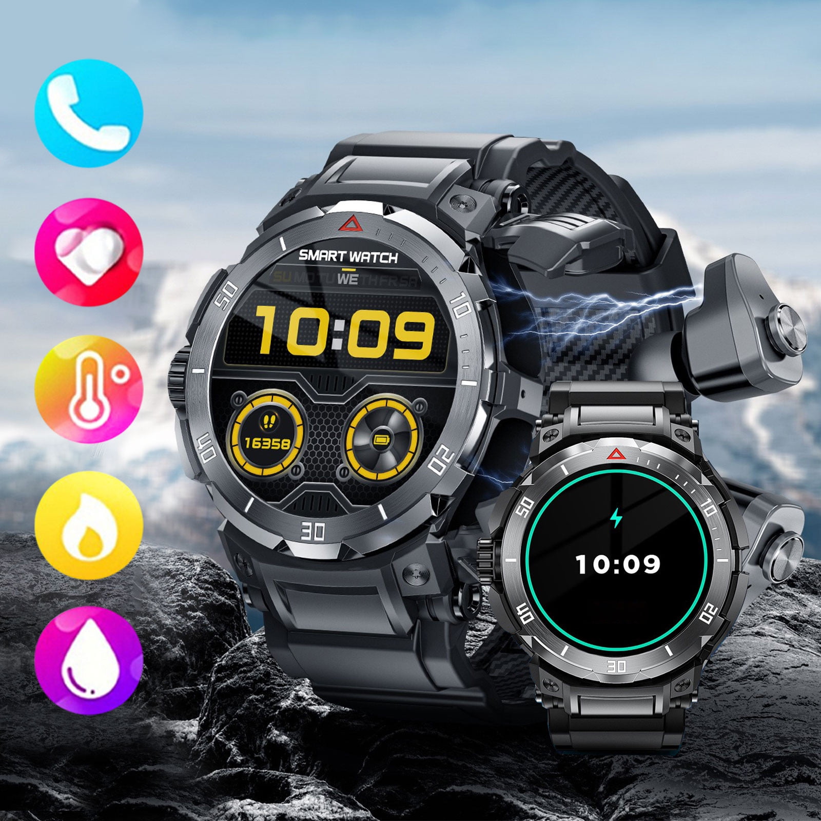 CVLNCYCLING Clearance Smart Watch for Android with Talk and Text and ...