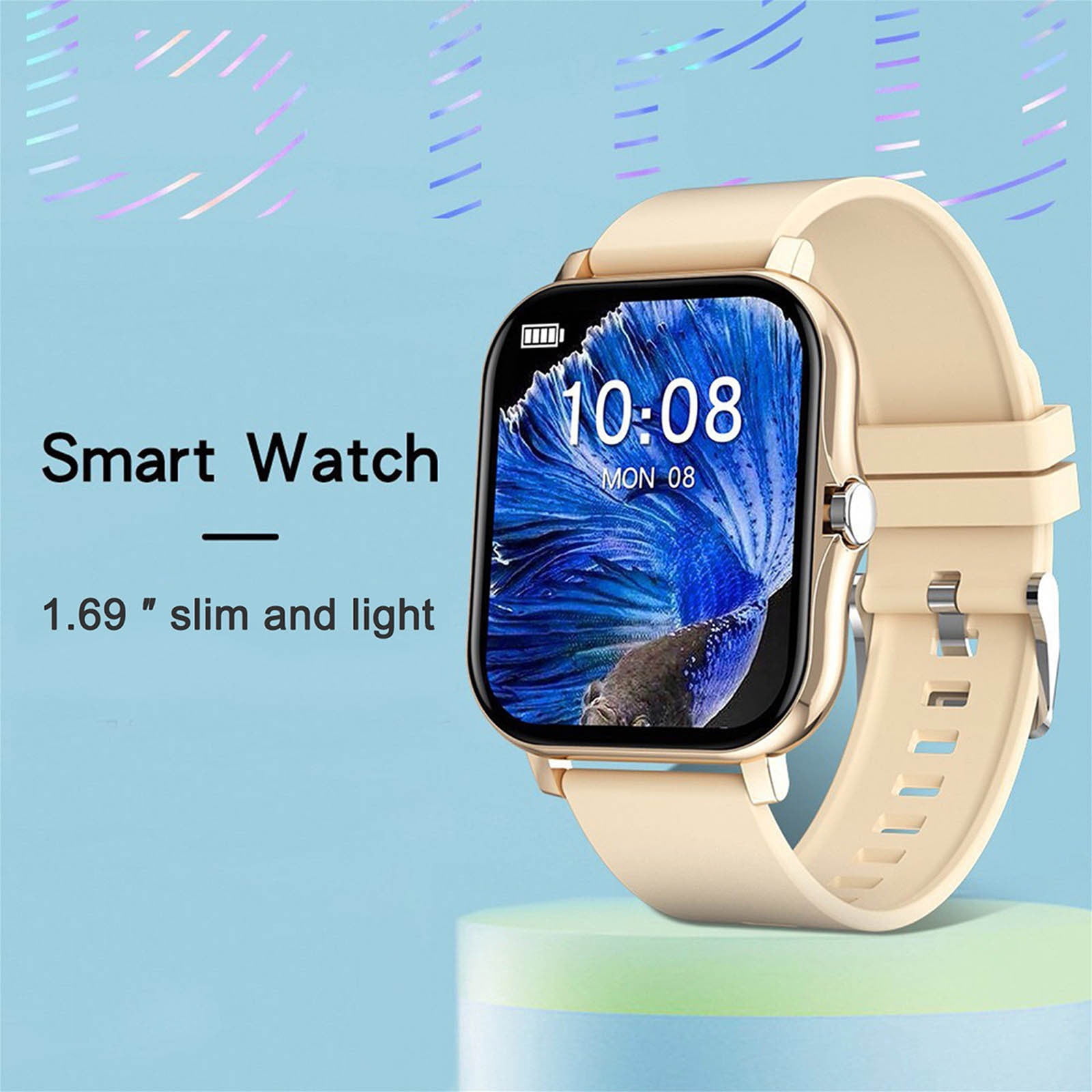 CVLNCYCLING Clearance Smart Watch for Android with Talk and Text and ...