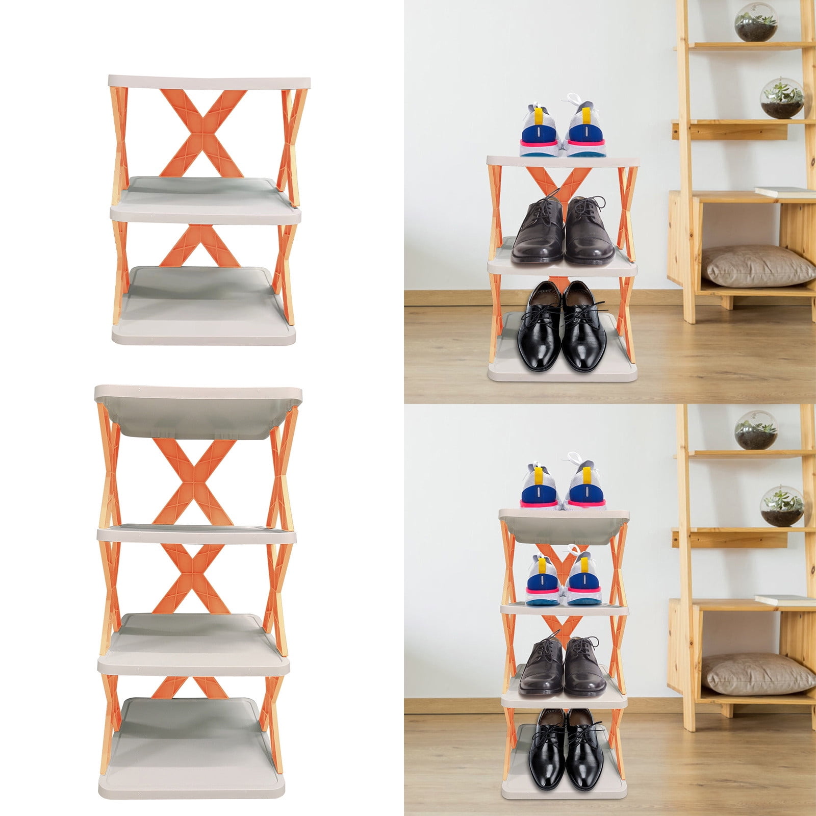CVLNCYCLING Shoe Organizer,Shoe Racks Clearance,3-Tier Shoe Rack ...