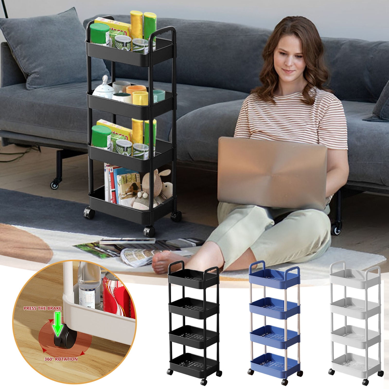 CVLNCYCLING Shower Caddy Shower Organizer Bathroom Shower Shelves ...