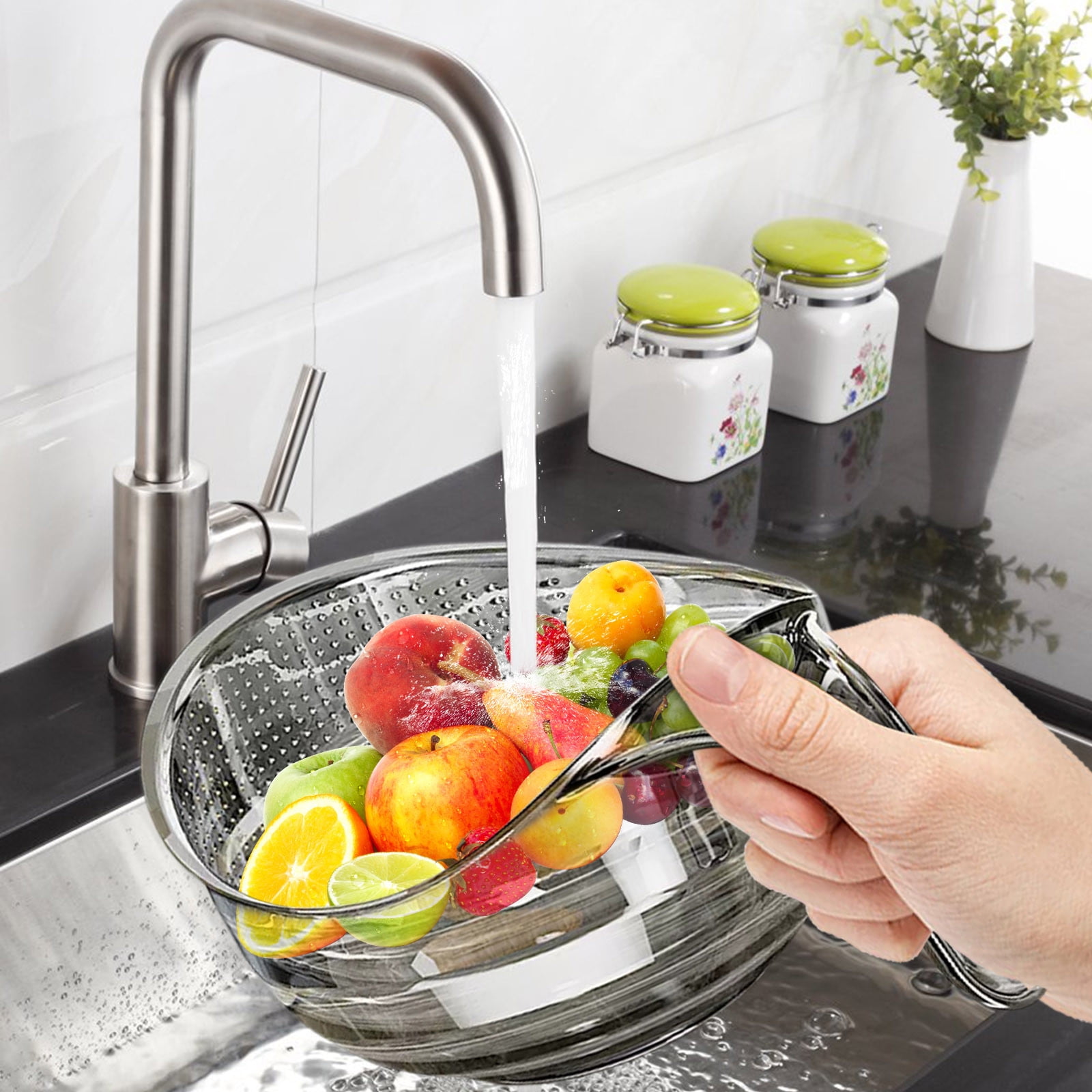 CVLNCYCLING Strainer,Colander,Strainers for Kitchen,Strainer Bowl ...