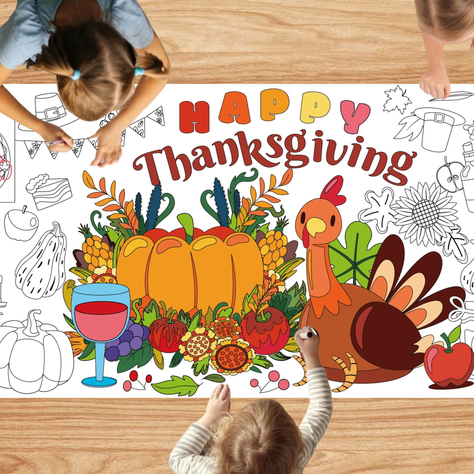 CVLNCYCLING Thanksgiving Decorations,Thanksgiving Pumpkin Giant ...