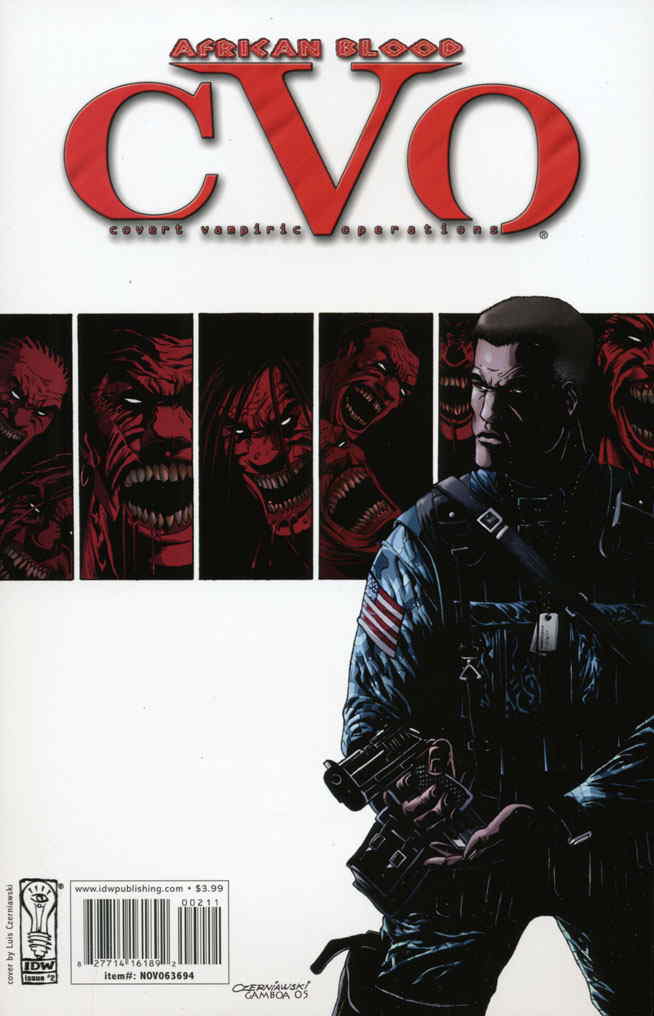 CVO: Covert Vampiric Operations-African Blood #2 VF ; IDW Comic Book ...