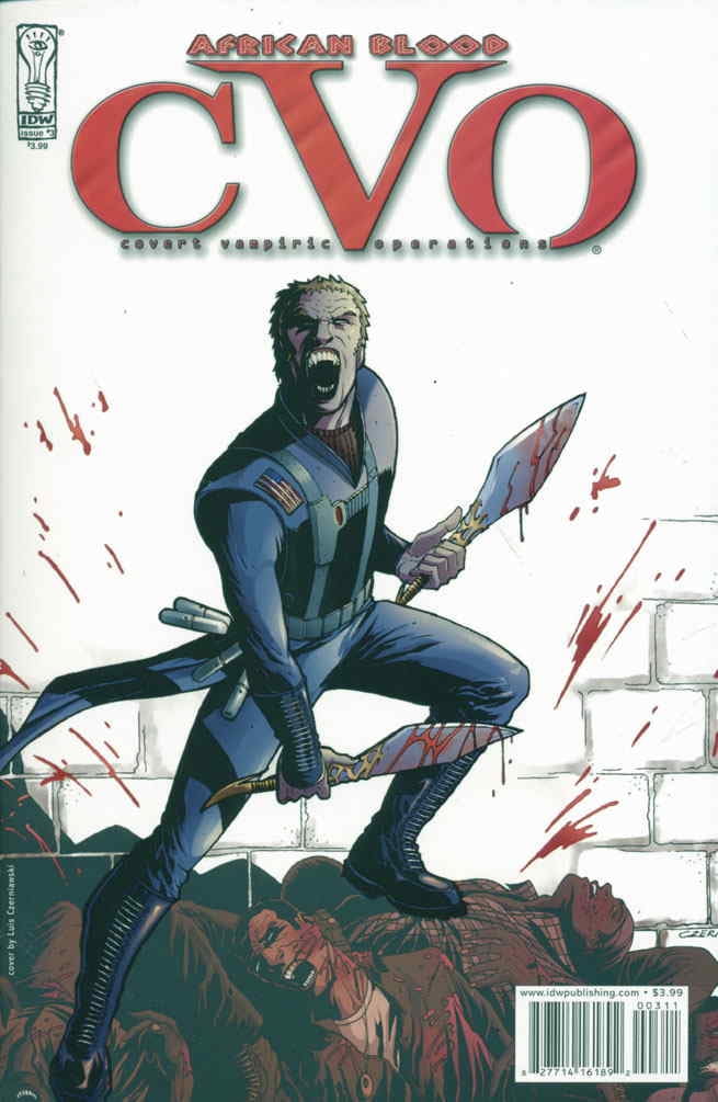 CVO: Covert Vampiric Operations-African Blood #3 VF ; IDW Comic Book ...
