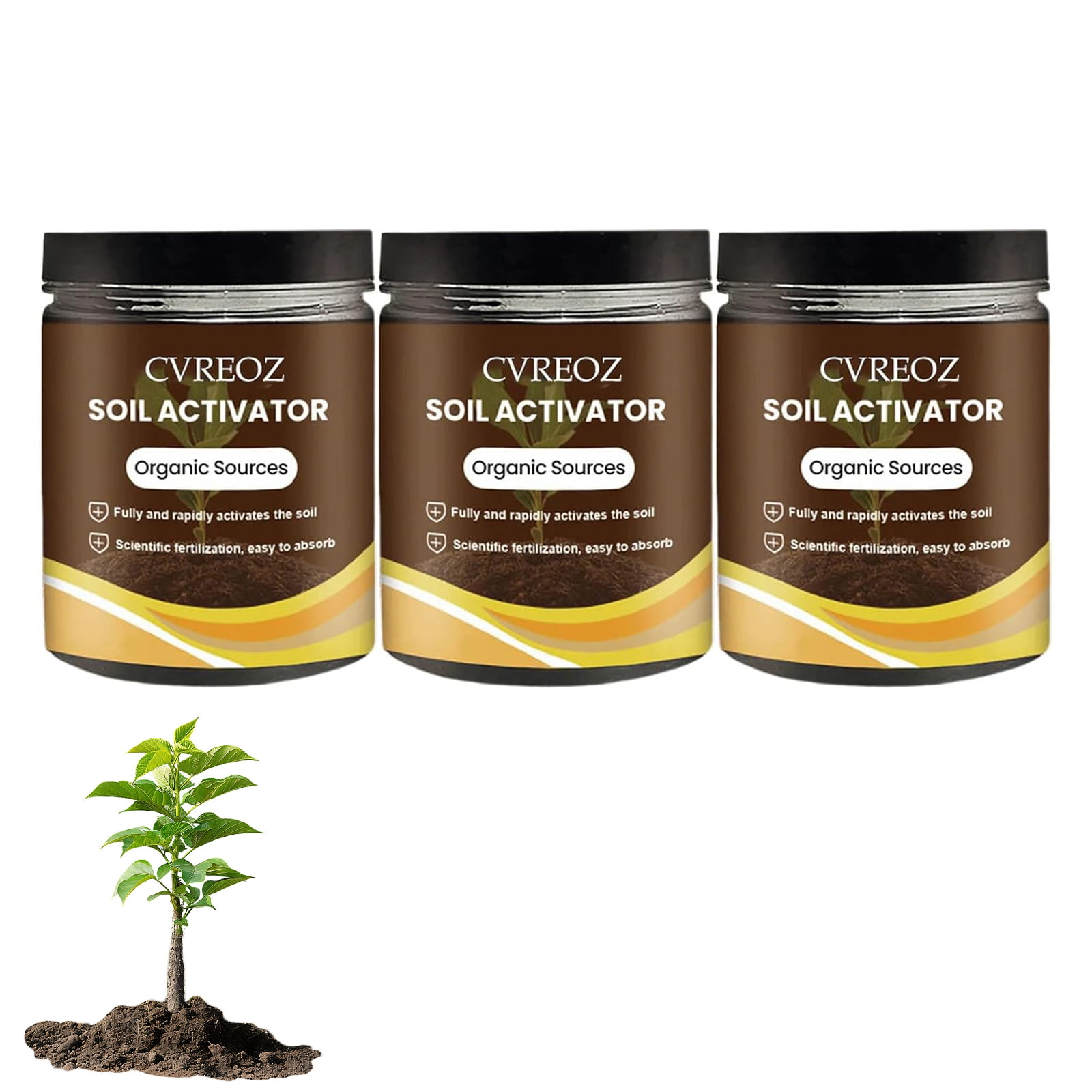 CVREOZ Soil Activator - Organic Soil Activator & Plant Fertilizer ...