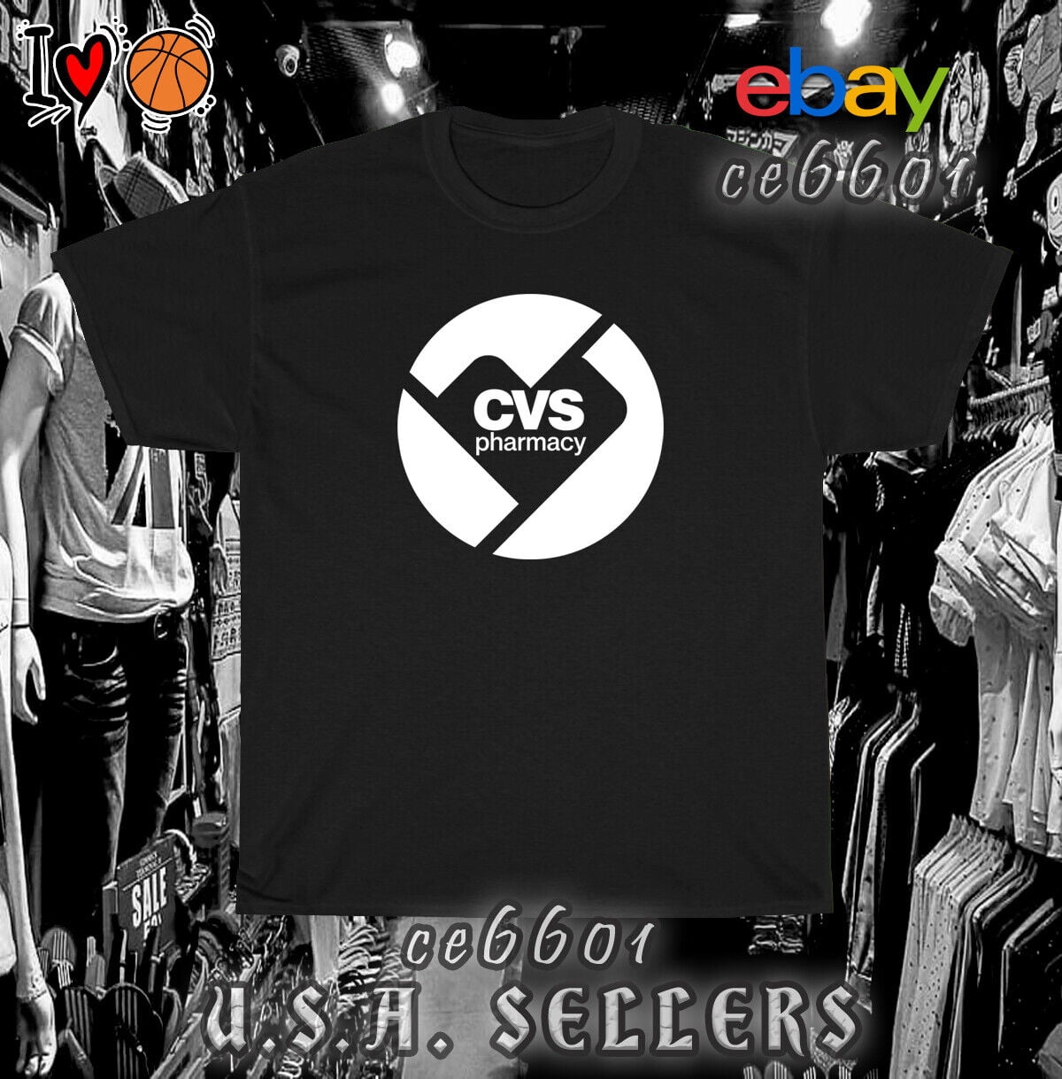 CVS Health Pharmacy Logo Men's T-Shirt American T-Shirt - Walmart.com