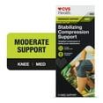 CVS Health Medium Knee Brace with Stabilizing Compression Support ...