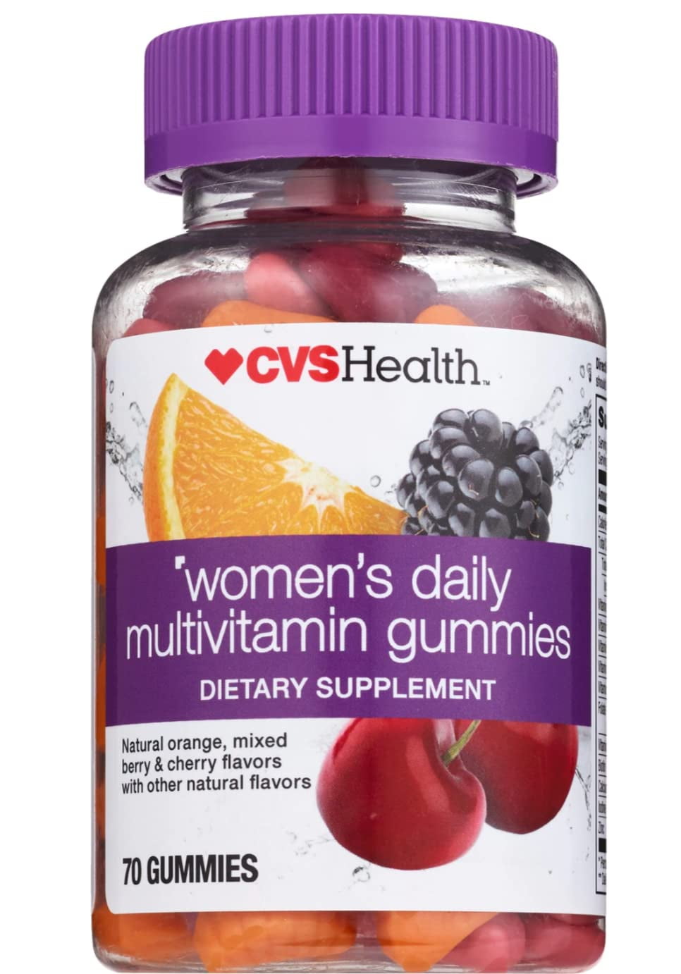CVS Health Women's Daily Multivitamin Gummies, 70 Ct - Walmart.com