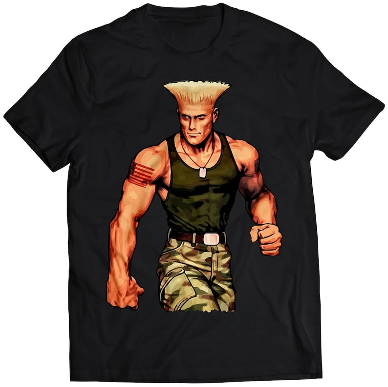 CVS2 Guile Premium Unisex T-shirt (vectorized Design) - Walmart.com