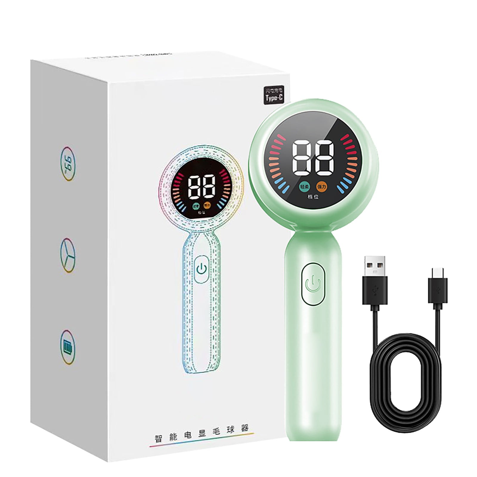 CVSAYWD Green Fuzz Remover Fabric Shaver, Clothes Shaver Lint Remover ...