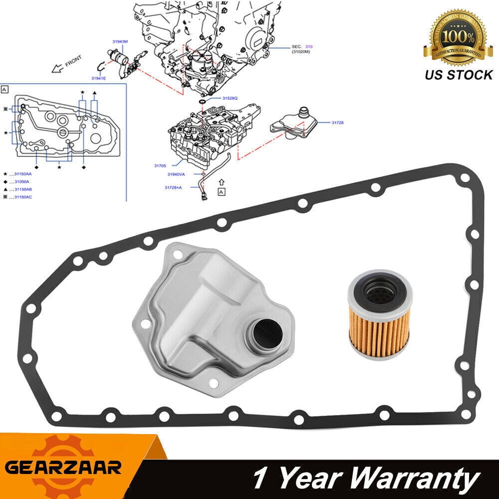 CVT AUTO TRANSMISSION FILTER Set for NISSAN 07-18 ALTIMA JUKE NV200 ...