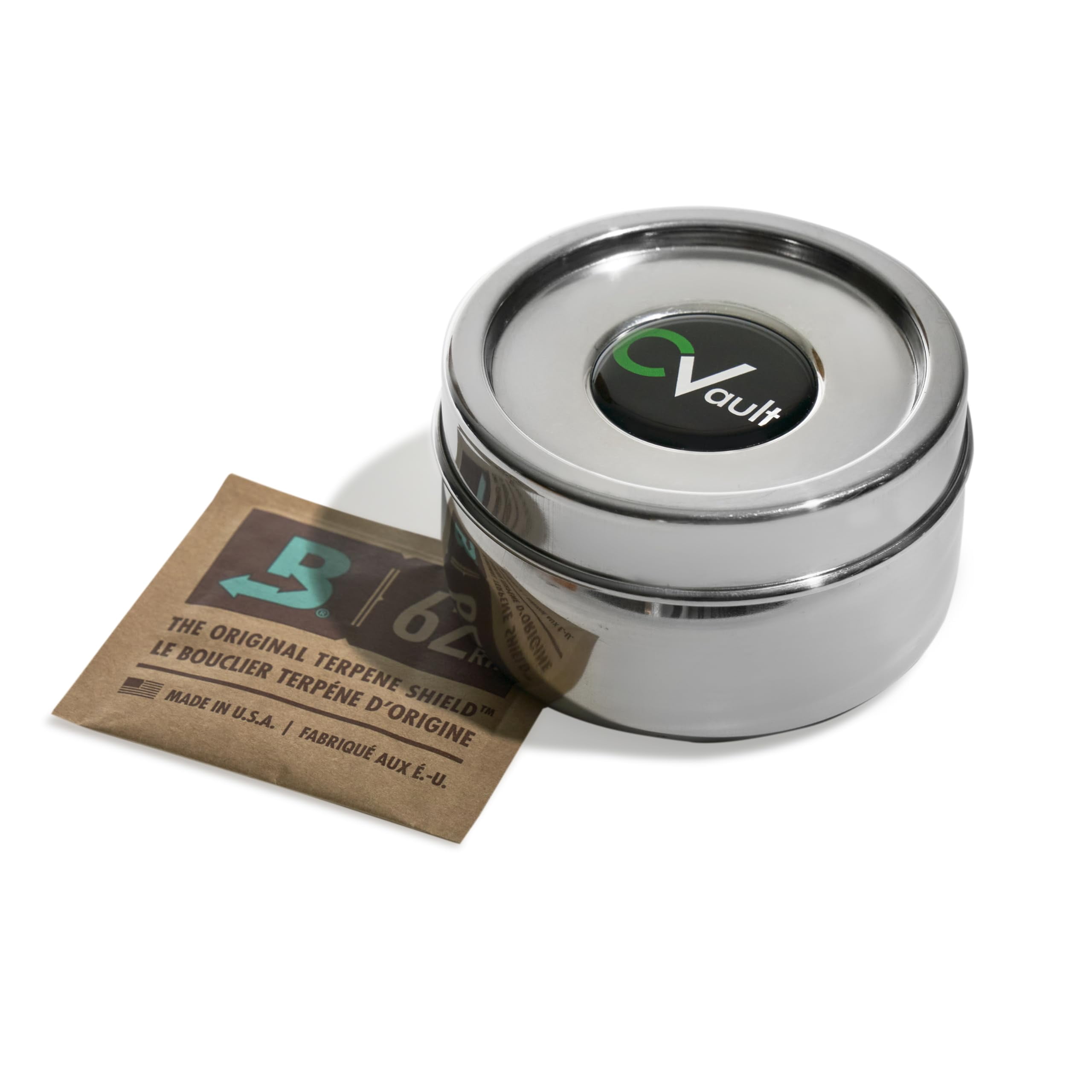 CVault by Boveda | 1/2 oz Twist Top Storage Container | Shatterproof ...