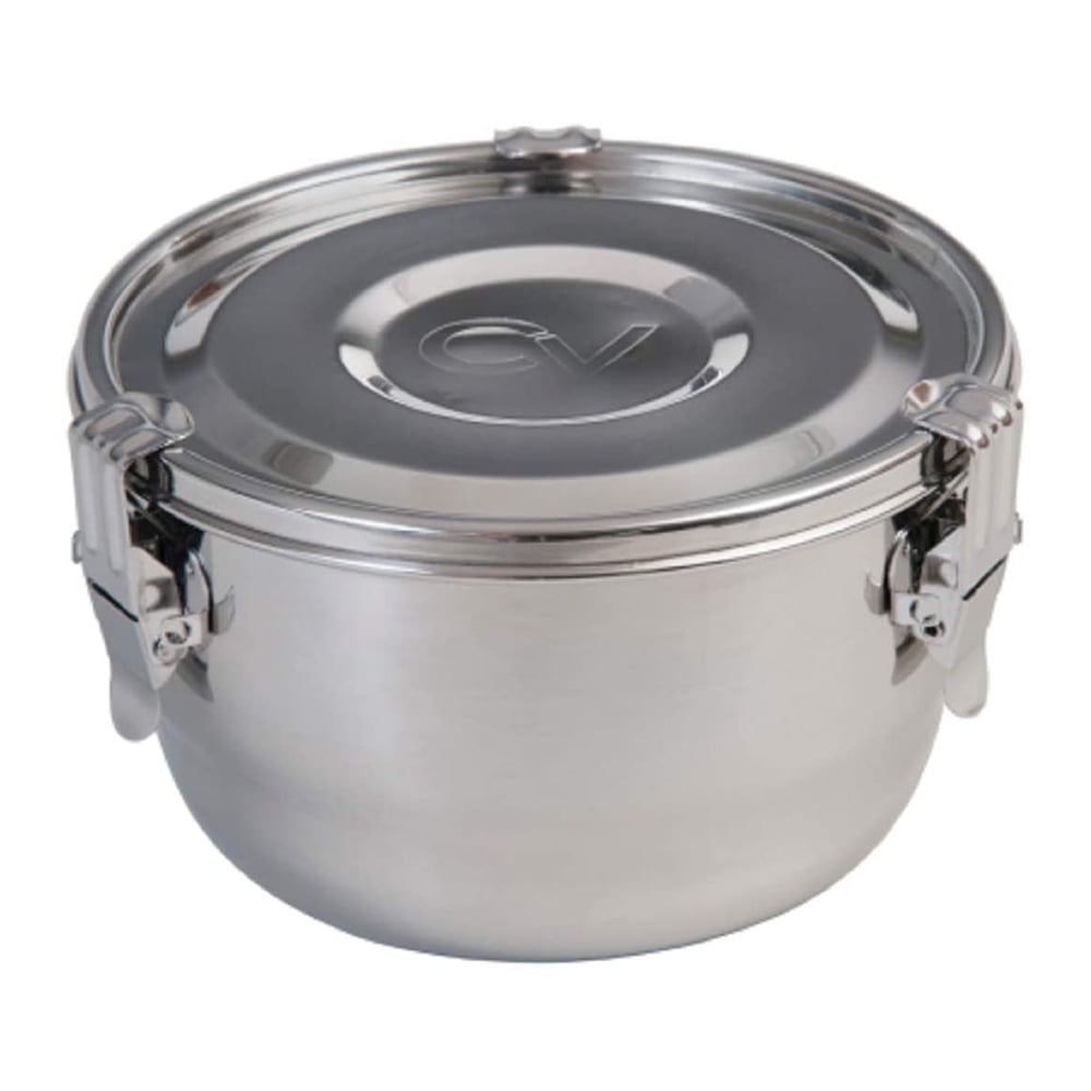 CVault Stainless Steel Food Storage Airtight Grade Container, Small ...