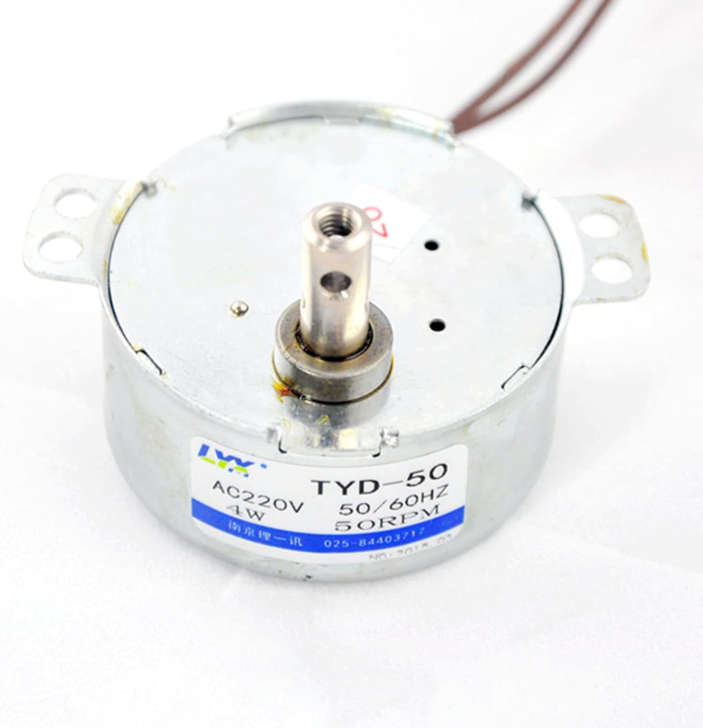 CW/CCW TYD50 AC 220V-240V 50RPM 4W 50/60Hz Shaft Dia Fan Synchronous ...
