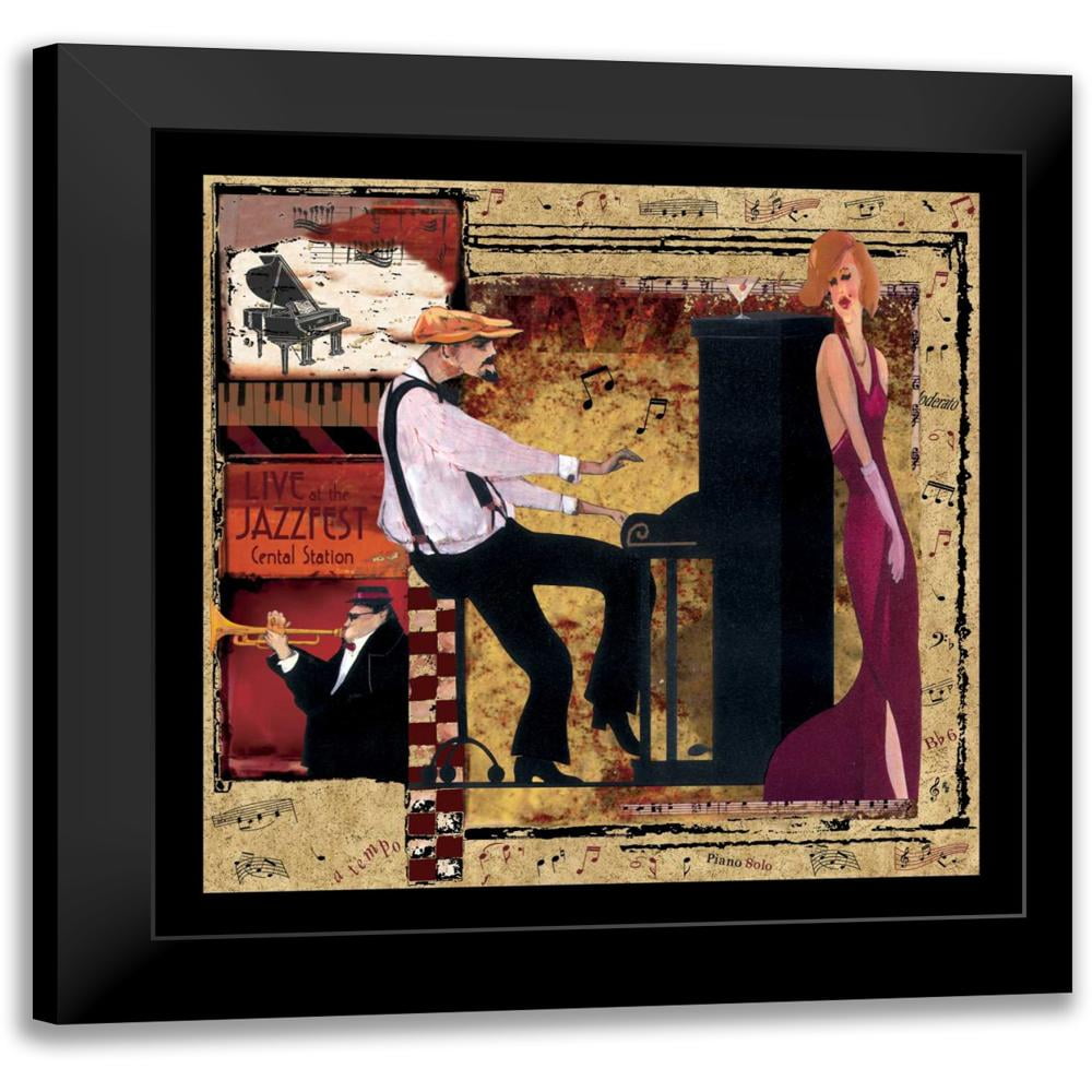 CW Designs Inc. 15x15 Black Modern Framed Museum Art Print Titled ...