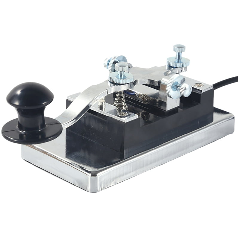 CW Morse Key Manual Telegraph Morse Key for Shortwave Radio DIY ...
