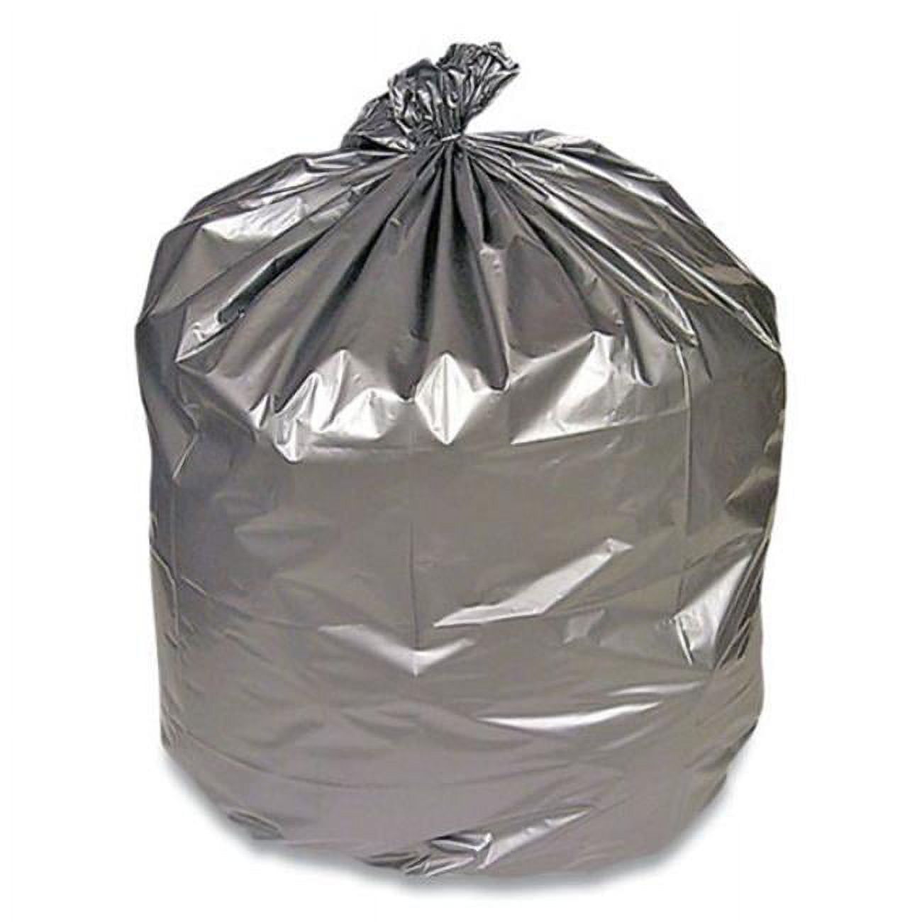 CW18189-H7847WS 45 gal Low Density Trash Bags, Silver - 1.7 Mil ...