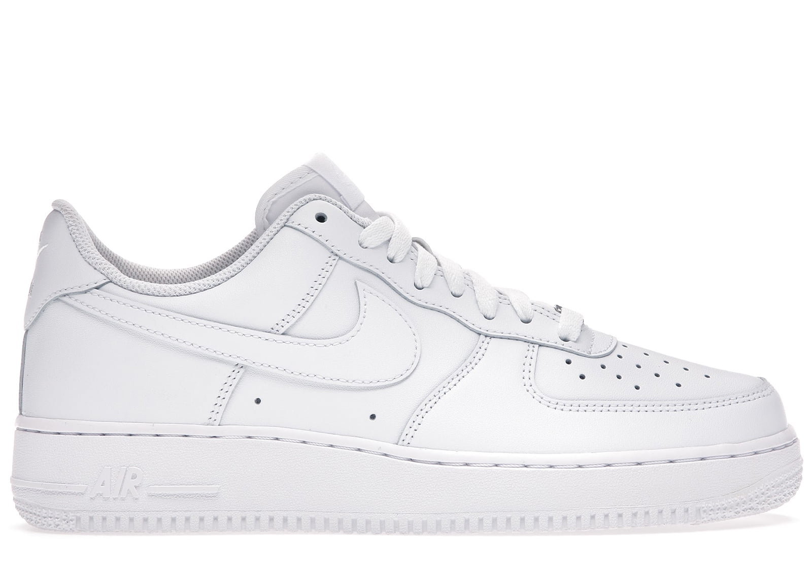 Nike Low '07 Air Force 1 Men's Style: CW2288-111 White Leather Sneakers ...