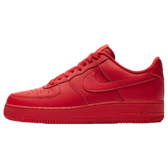 Nike Air Force 1 Low Triple Red, Men's Basketball Trainer, University ...