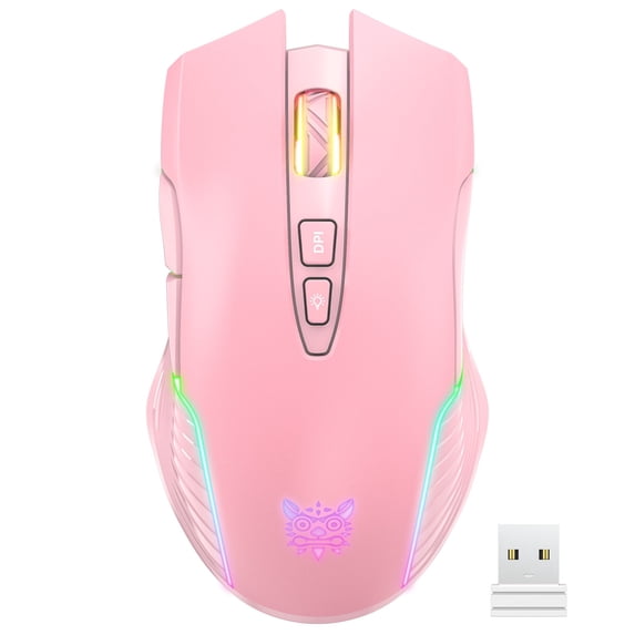 CW905 RGB 5 Adjustable DPI Wireless Rechargeable Gaming Mouse ...
