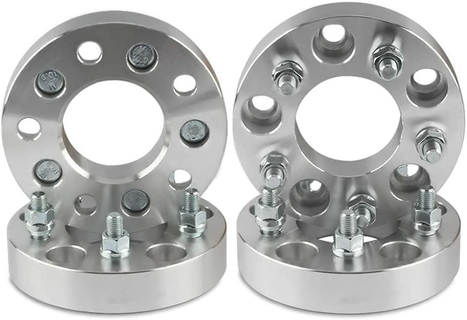 CWA 4 Wheel Adapters 5x4.5 to 5x5 1.5" Adapt Compatible with Jeep JK JL ...