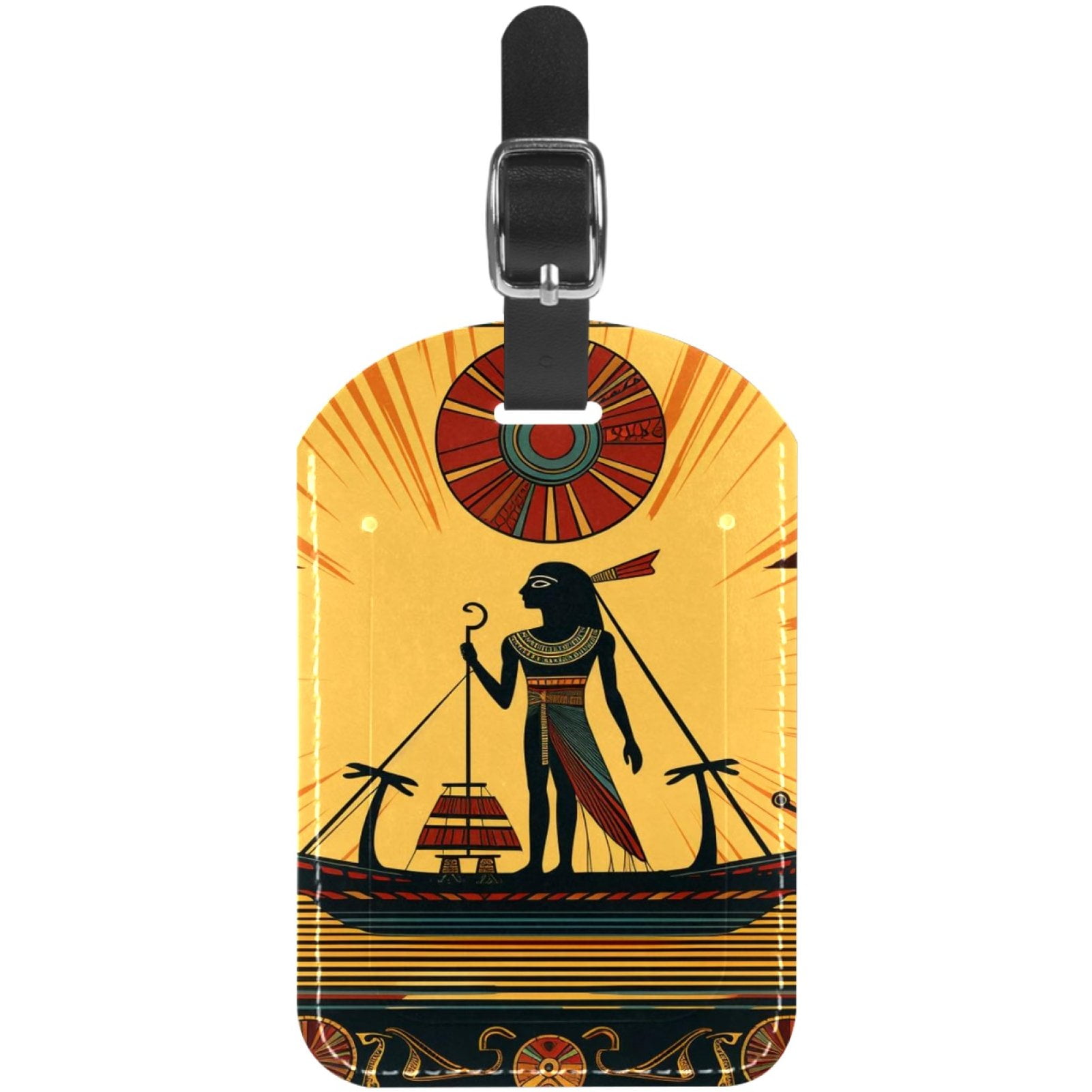 CWAGFEQZ 1-Pc Luggage Tags For Suitcases Ancient Egyptian Ethnic ...