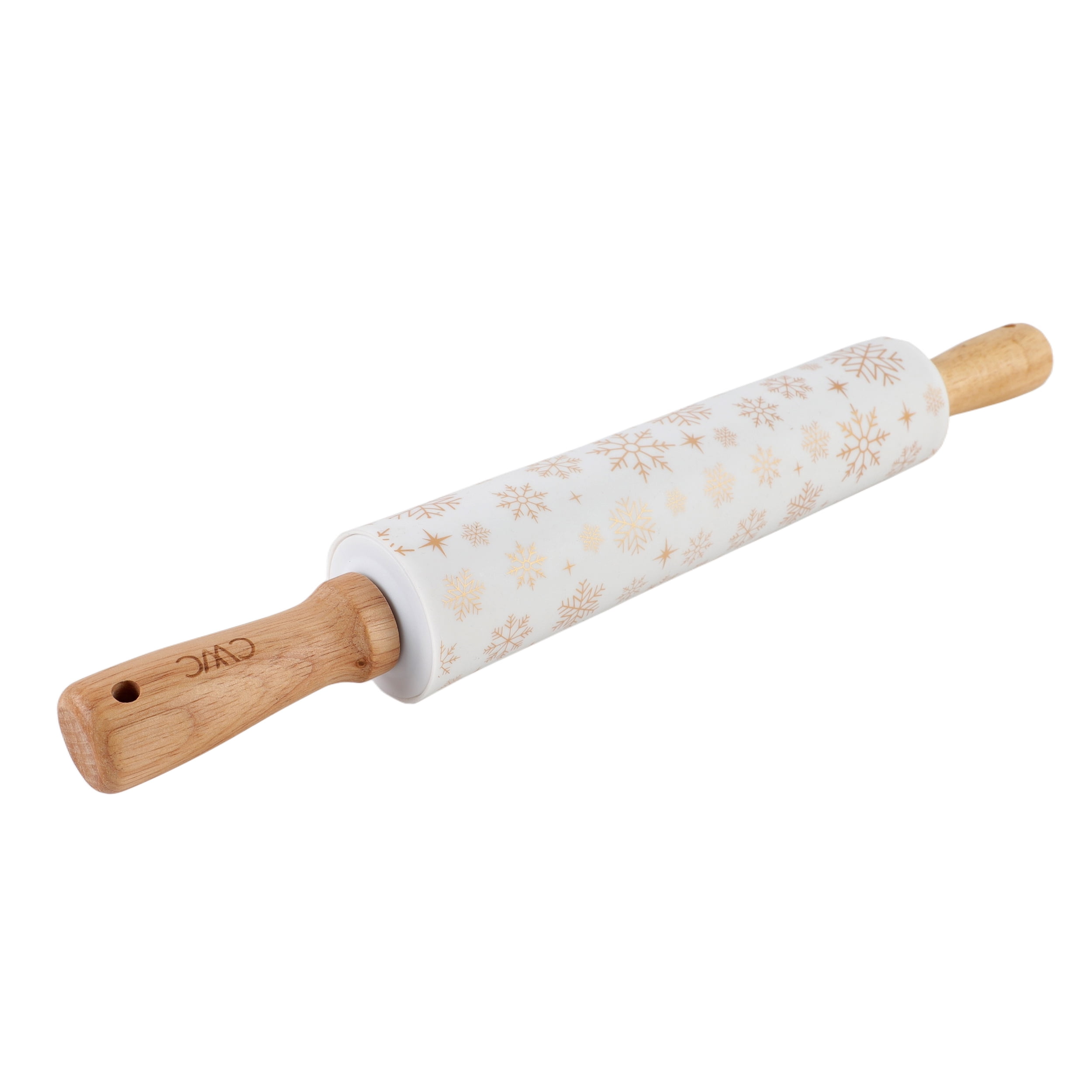 Cook With Color 16.9” Silicone Rolling Pin – Durable Non-Stick Baking ...