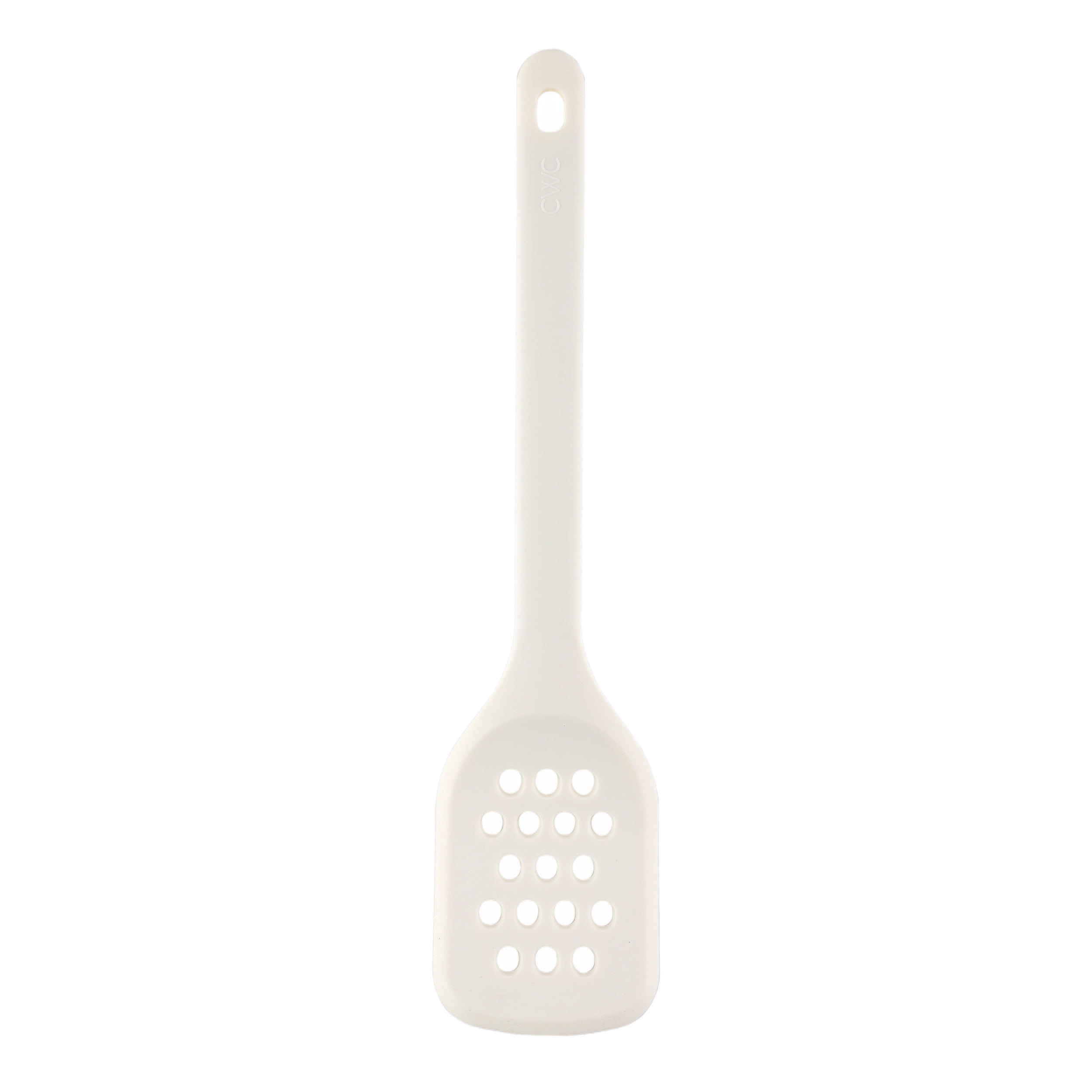 COOK WITH COLOR Silicone Slotted Turner Cream Non-Stick Kitchen Spatula ...