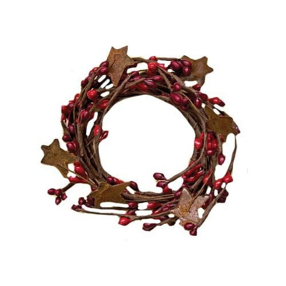 Pip Berry Ring With Stars Red and Burgundy 2" - Walmart.com