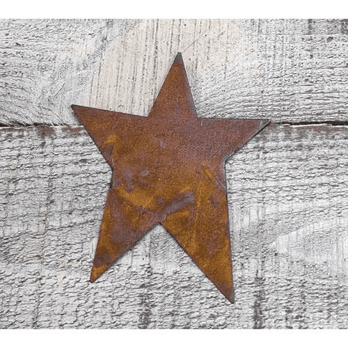 CWI Gifts Rusty Tin Folk Heart Set of 18, 2.25" X 3" x 1" - Walmart.com