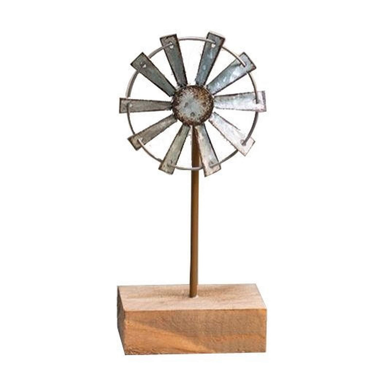 CWI Gifts Simple Windmill Table Sitter, 8 Inches, Multicolored ...