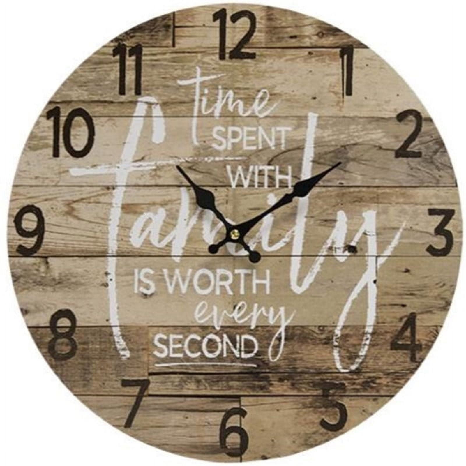 CWI Gifts Time with Family Clock - Walmart.com