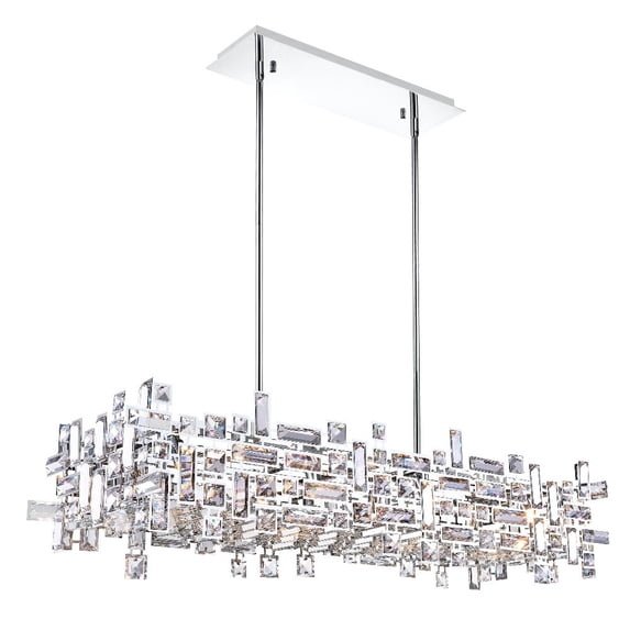 CWI Lighting Arley 12 Light Transitional Metal Island Chandelier in ...